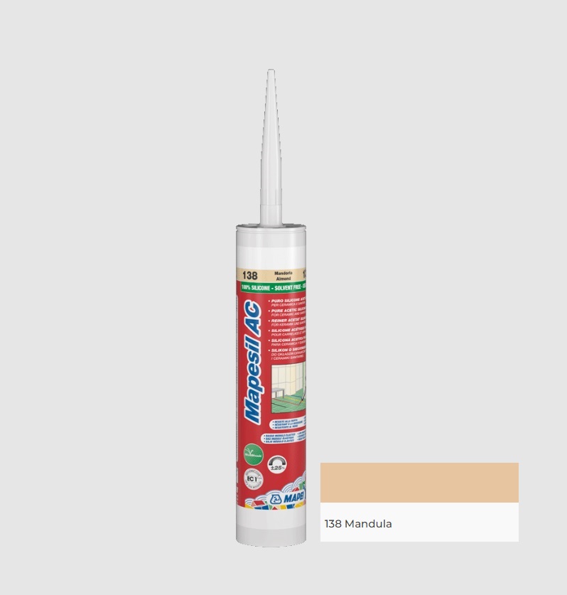 Mapei, Mapesil AC NR.138 Mandula hézagtömítő 310 ml I.o. - Otthon Depo ...