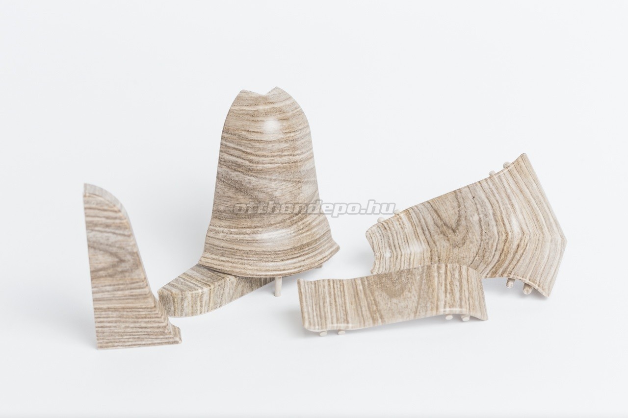 Külső sarok, PVC, W458 Negro tölgy, SLK50 szegélyléchez - Otthon Depo ...