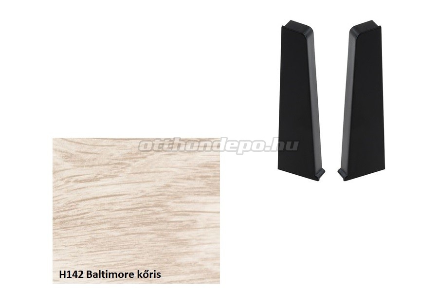 Végzáró bal, PVC, H142 Baltimore kőris, Hi-Line Prestige 75 ...